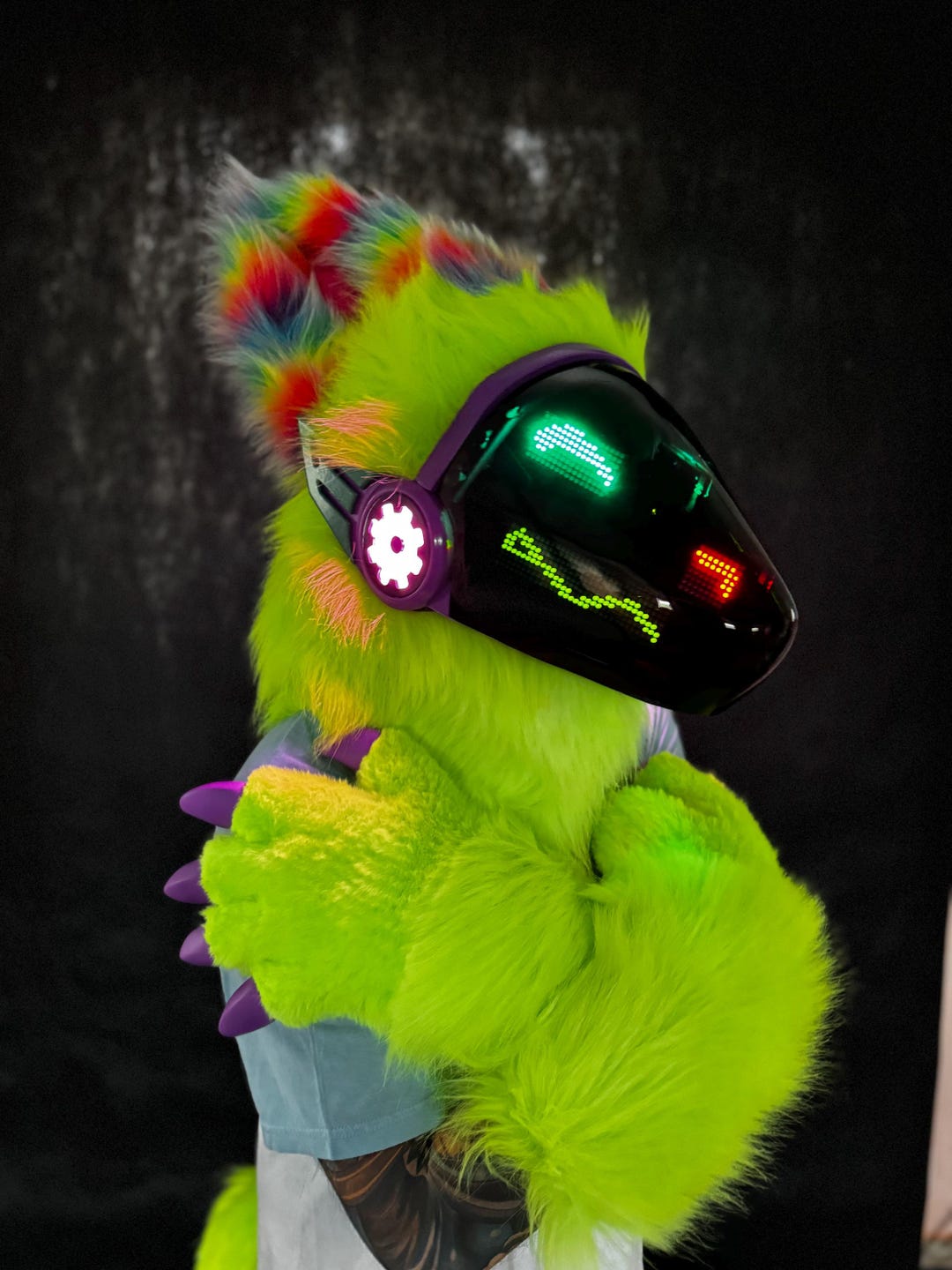 Colorfull Protogen Mini Partial Fursuit! - Etsy Australia