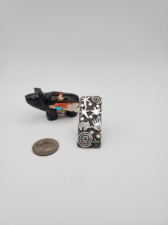 Petroglyph Design Ring by My Favorite Artist ALEX SANCHEZ - Etsy