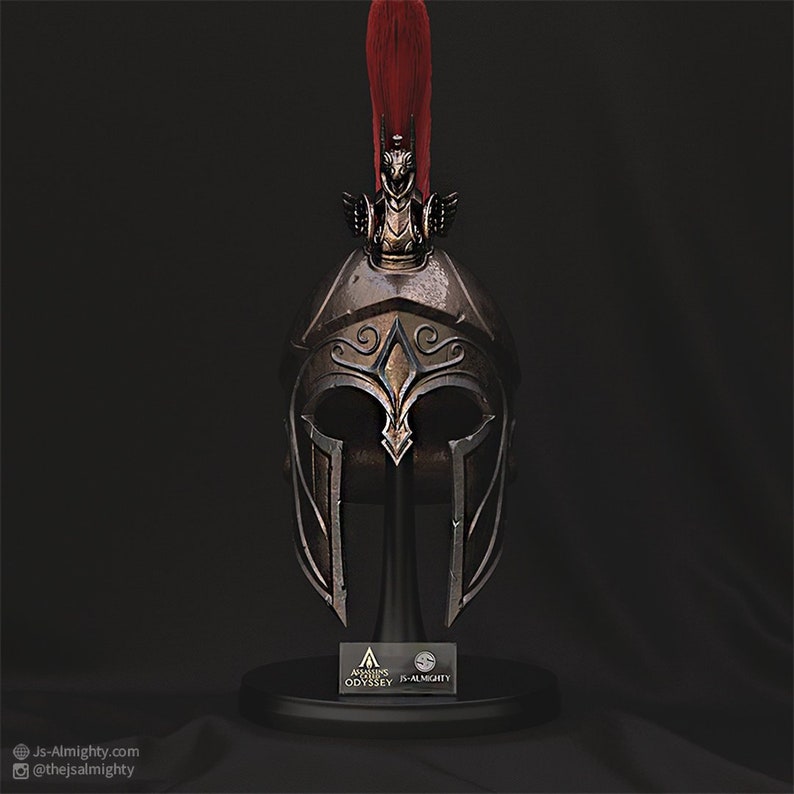Assassin's Creed Odyssey Helmet Digital Download for 3D | Etsy Assassin's Creed Odyssey Helmet Digital Download for 3D | Etsy