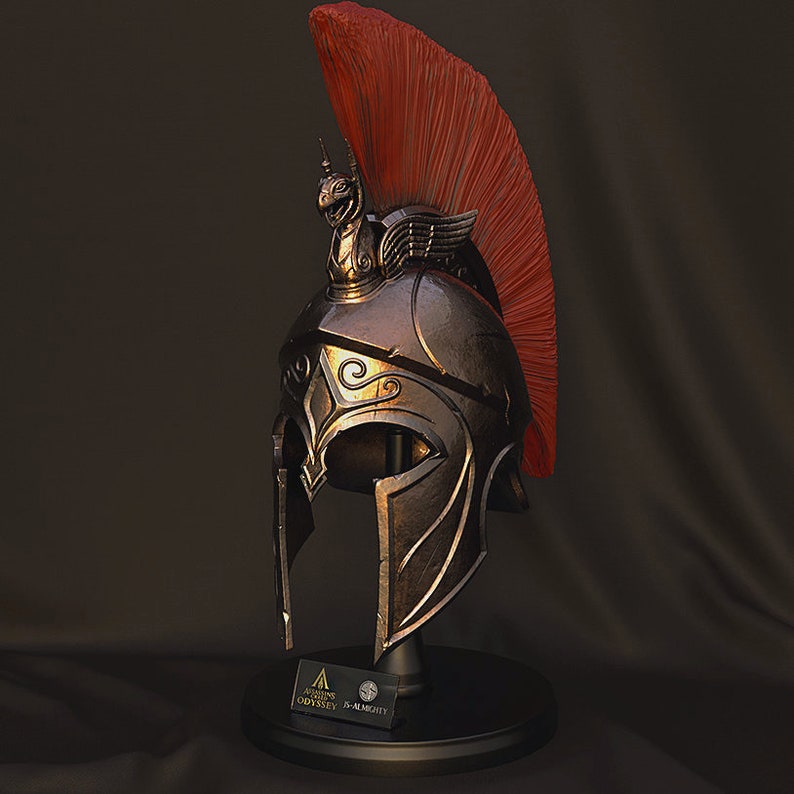 Assassin's Creed Odyssey Helmet Digital Download for 3D | Etsy Assassin's Creed Odyssey Helmet Digital Download for 3D | Etsy