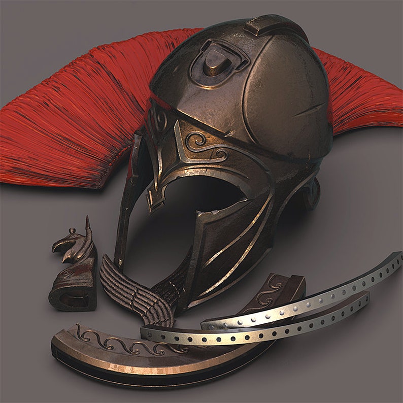 Assassin's Creed Odyssey Helmet Digital Download for 3D | Etsy Assassin's Creed Odyssey Helmet Digital Download for 3D | Etsy