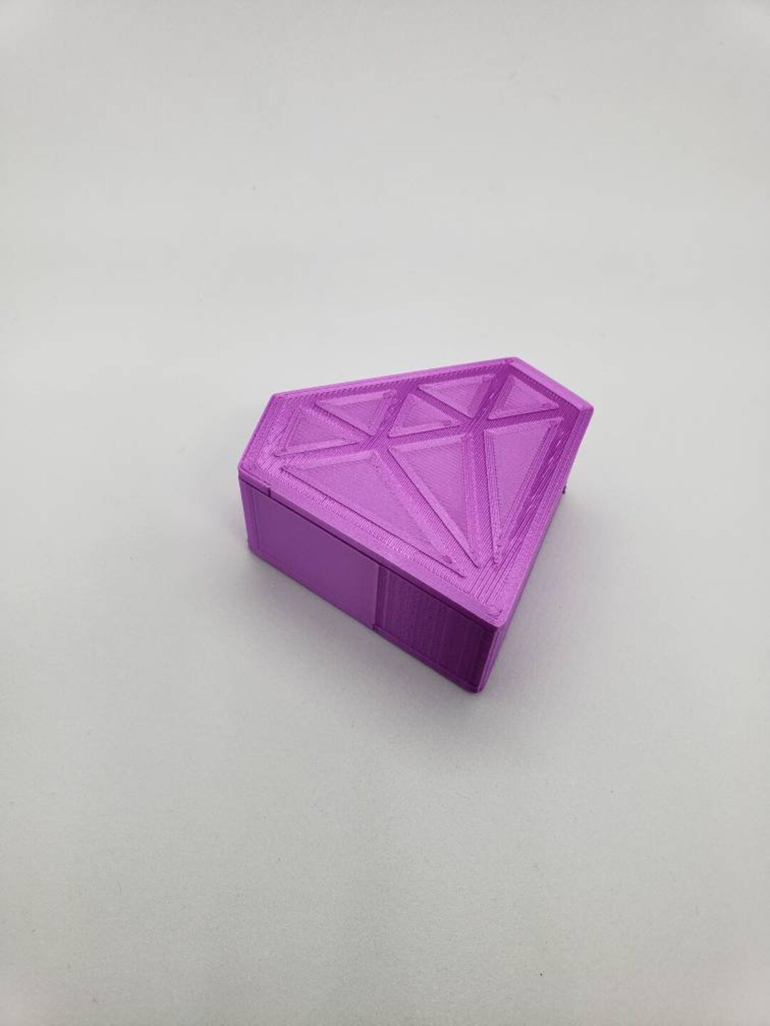 Diamond Shaped 3D Printed Box - Etsy