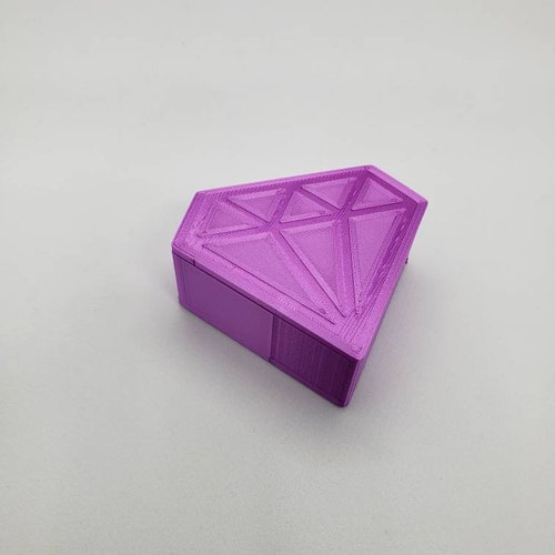 Diamond Shaped 3D Printed Box - Etsy