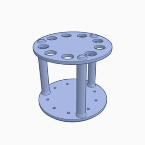 Stackable Circle Pen Stand/pen Cradle - Large Holds 16 Pens and Small ...