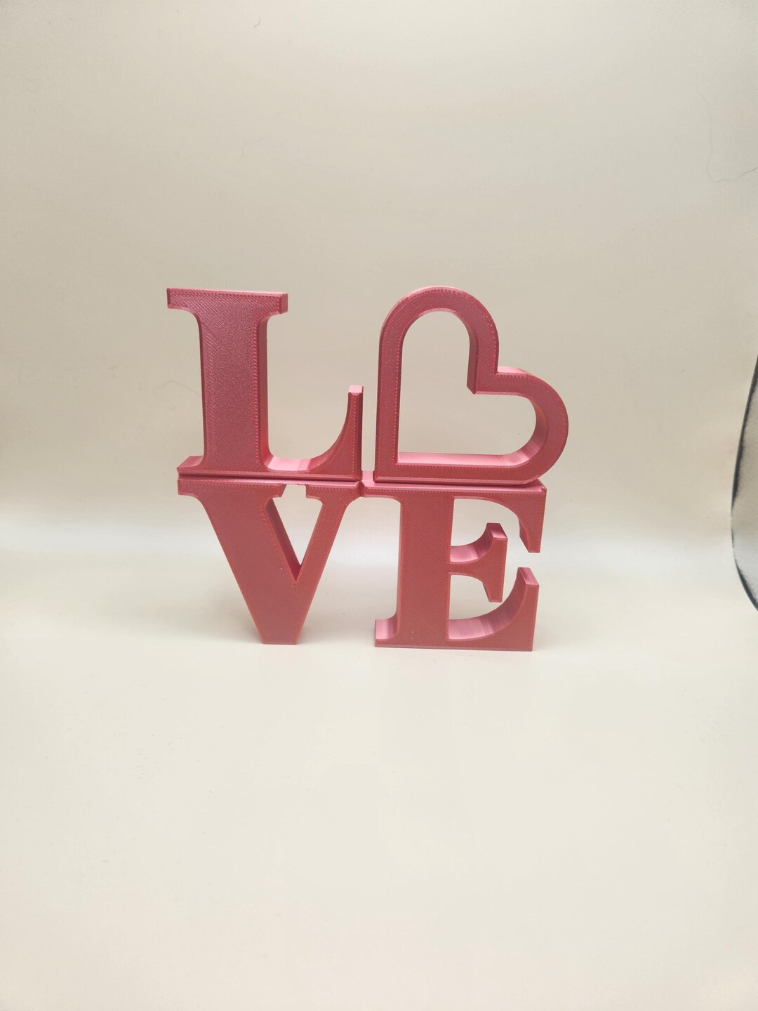 LOVE Display Sign 3D Printed - Etsy