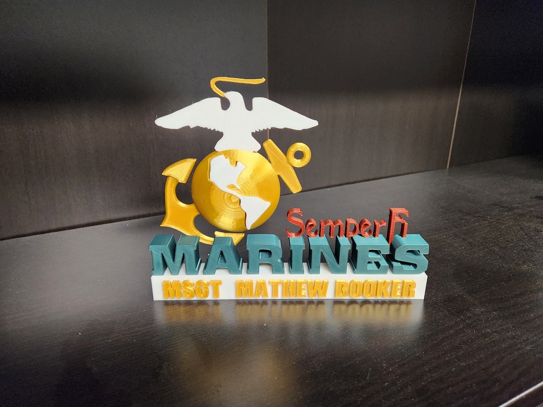 Personalized Marines Award - Etsy