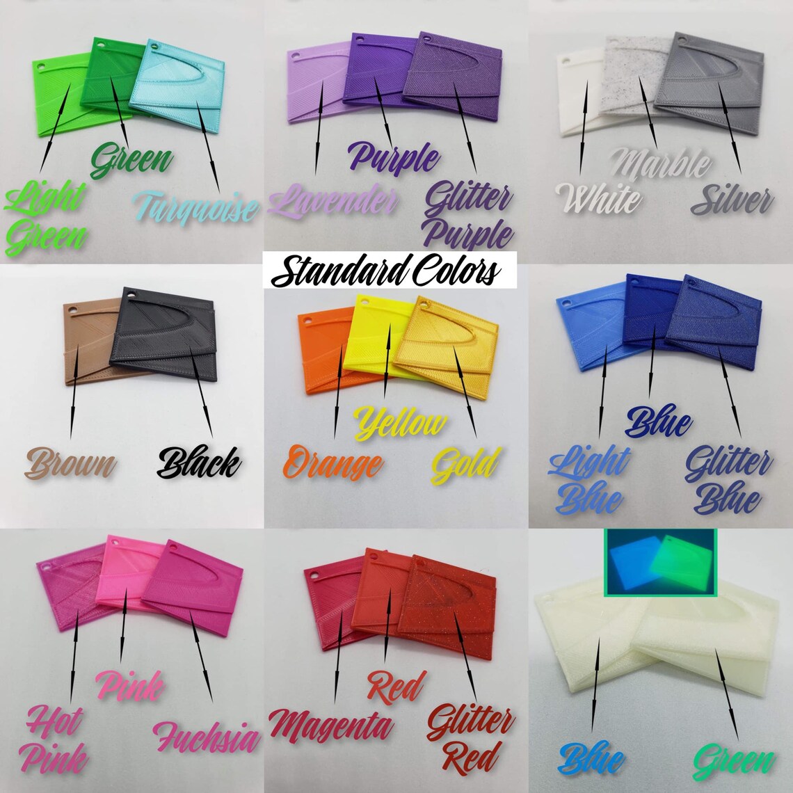 Horizontal Pen Stand/pen Cradle Holds 6 Large Diameter Pens - Etsy