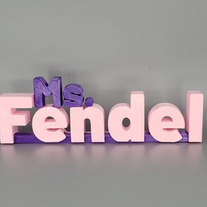 Personalized Desk Name Plate Sign - Etsy