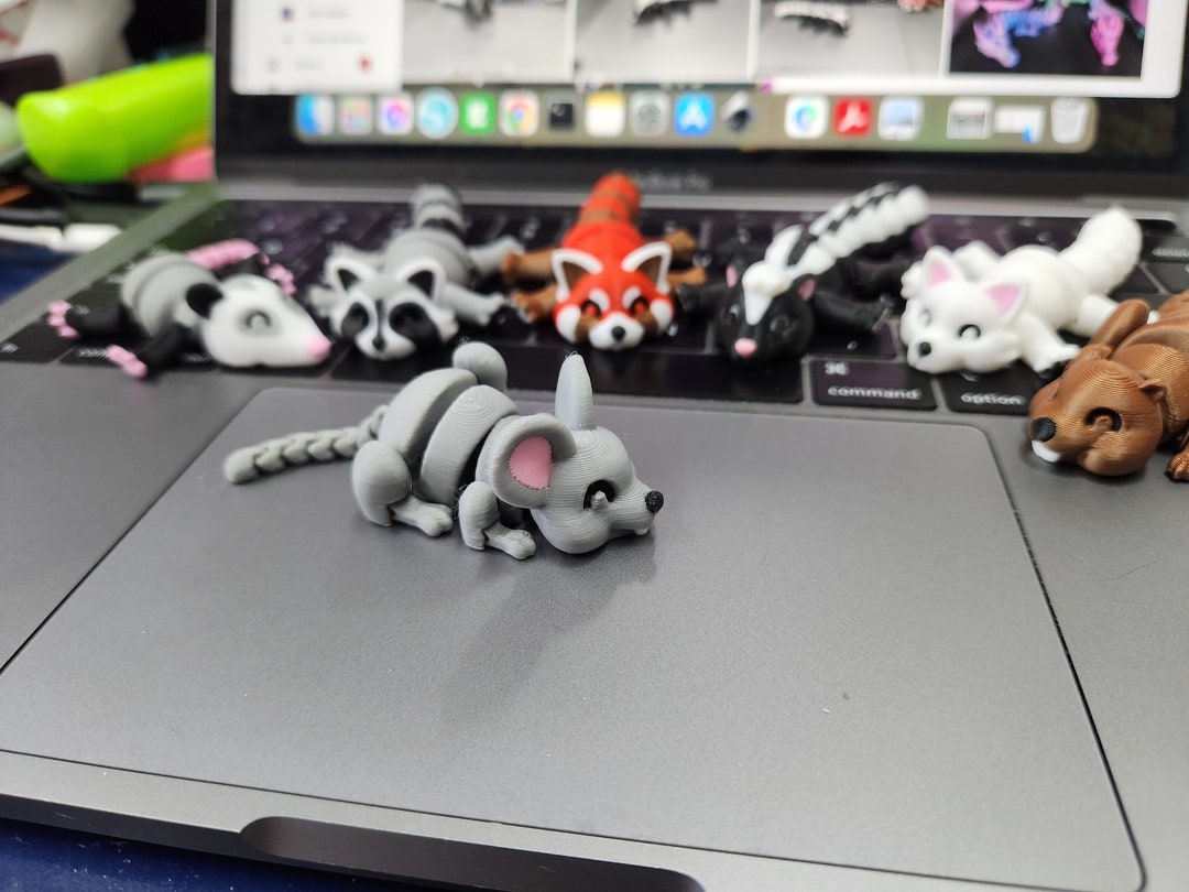 Cute Fidget Mouse Articulated Stress and Anxiety Relief - Etsy