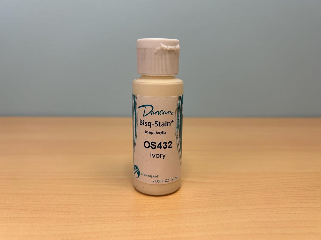 Ivory Acrylic Paint by Duncan for Ceramics or Painting - Etsy