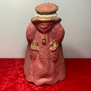 Vintage Santa - Renaissance Santa With Wreath - Etsy