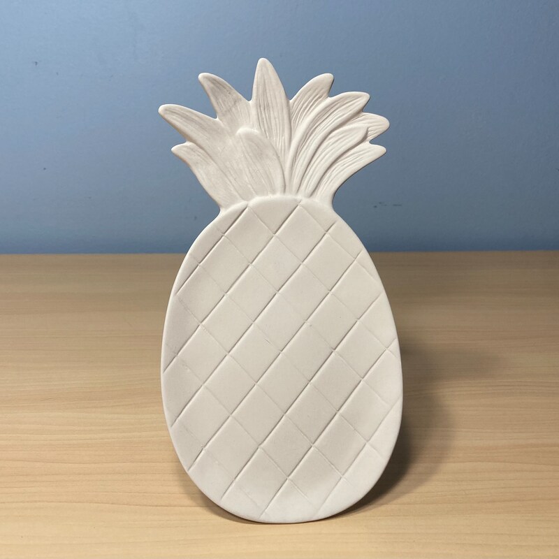 Painted Pineapple Plate - Etsy