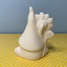 Sven the Sunflower Gnome Unpainted Ceramic Bisque Ready to Paint - Etsy