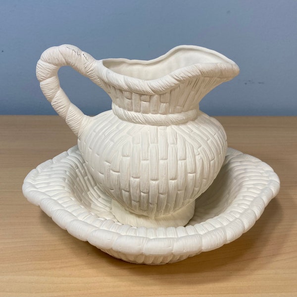 Wicker Pitcher - Etsy