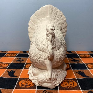 Large Kimple Turkey Unpainted Ceramic Bisque - Etsy
