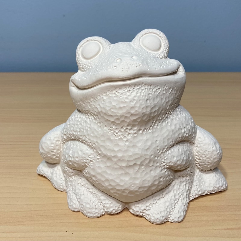Porcelain Frog - Etsy