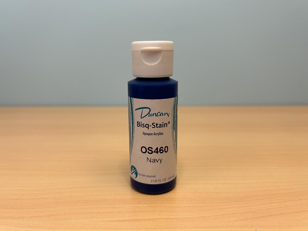 Navy Acrylic Paint by Duncan for Ceramics or Painting - Etsy