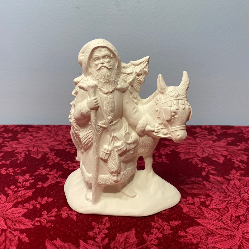 Santa Ceramic - Etsy