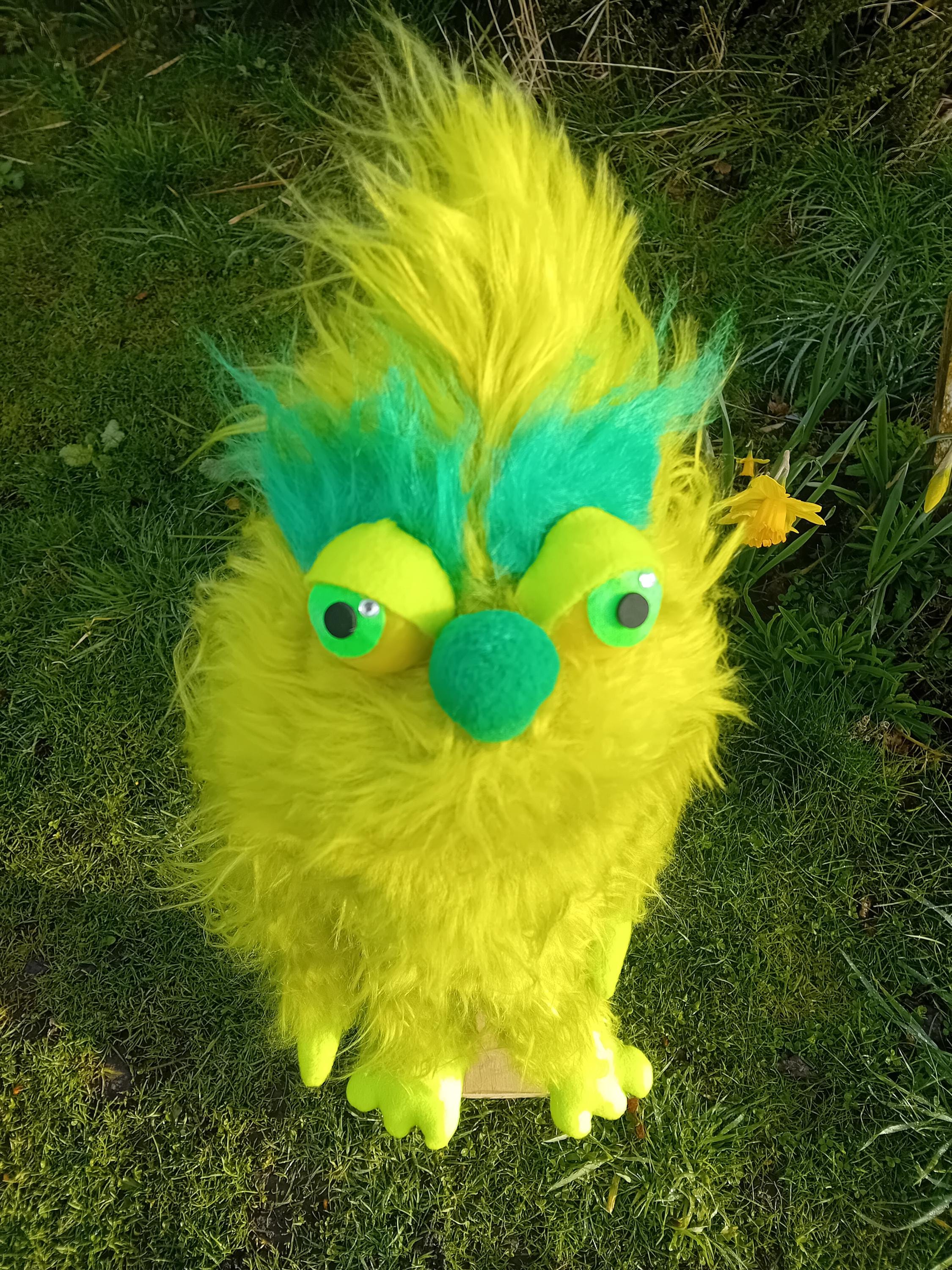 Grinchy Hand Puppet - Etsy