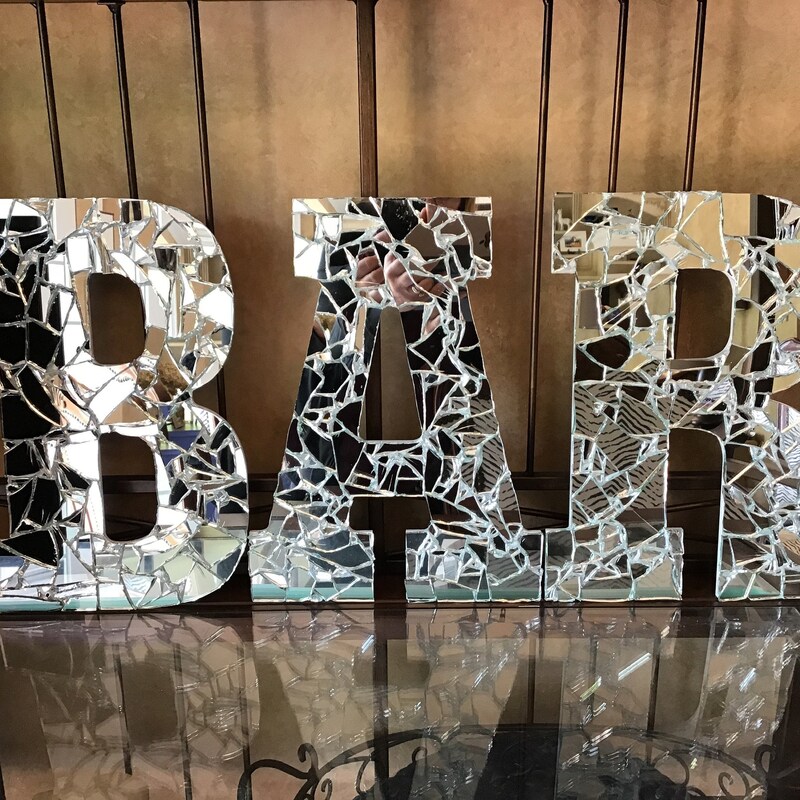 Mirror Letters - Etsy