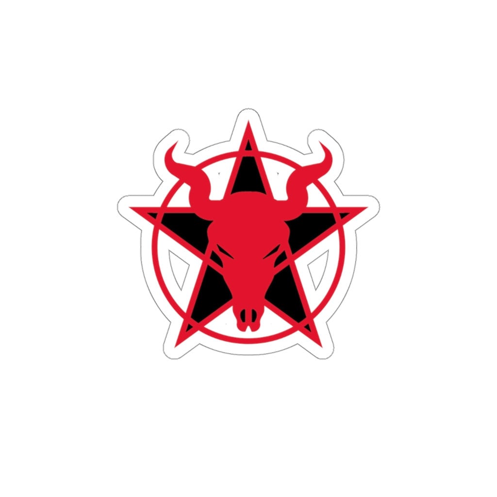 Paper Paper & Party Supplies Gothic Star Original Skull Die-Cut ...