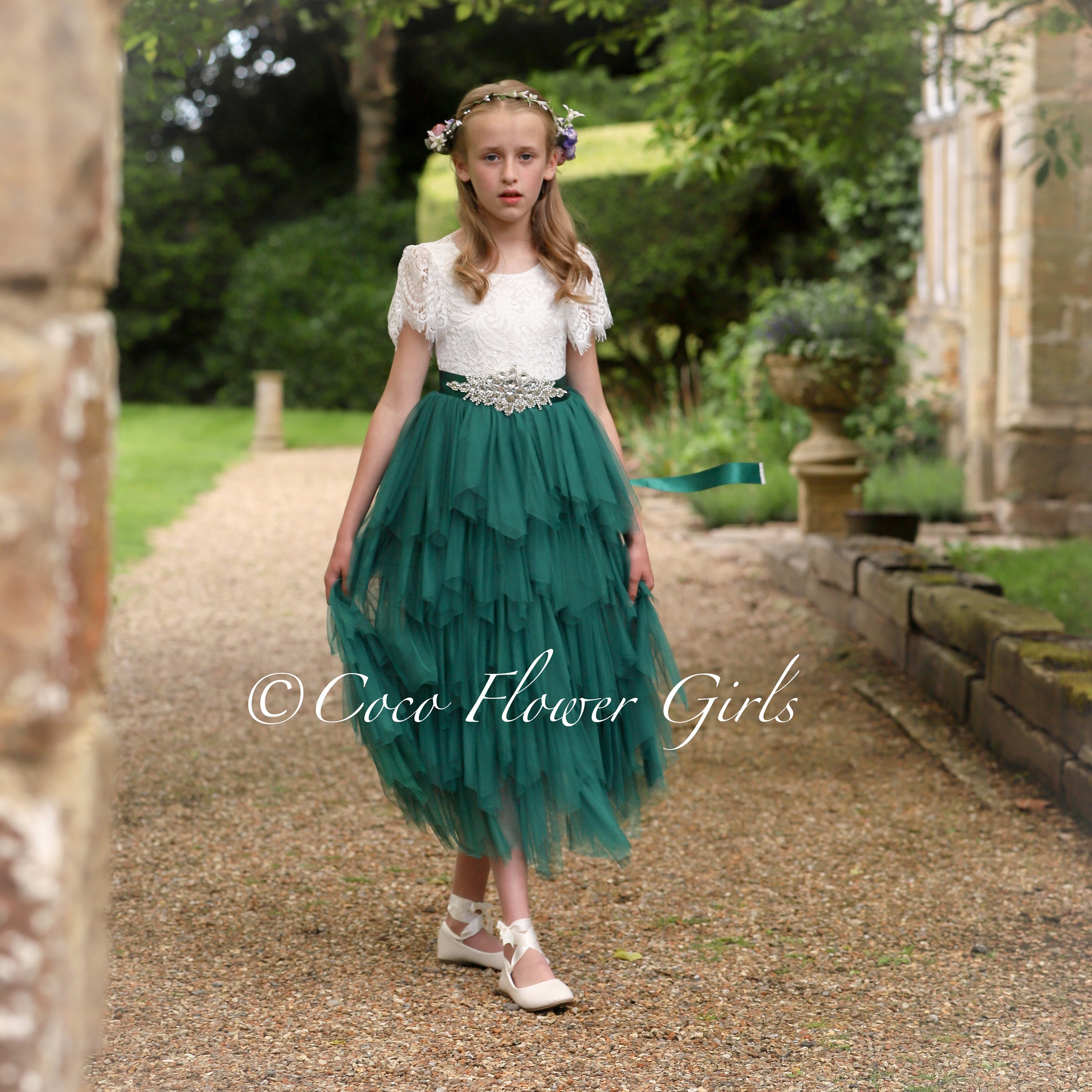 Beautiful Long Ruffles Flutter Sleeve Bohemian Rustic Wedding - Etsy