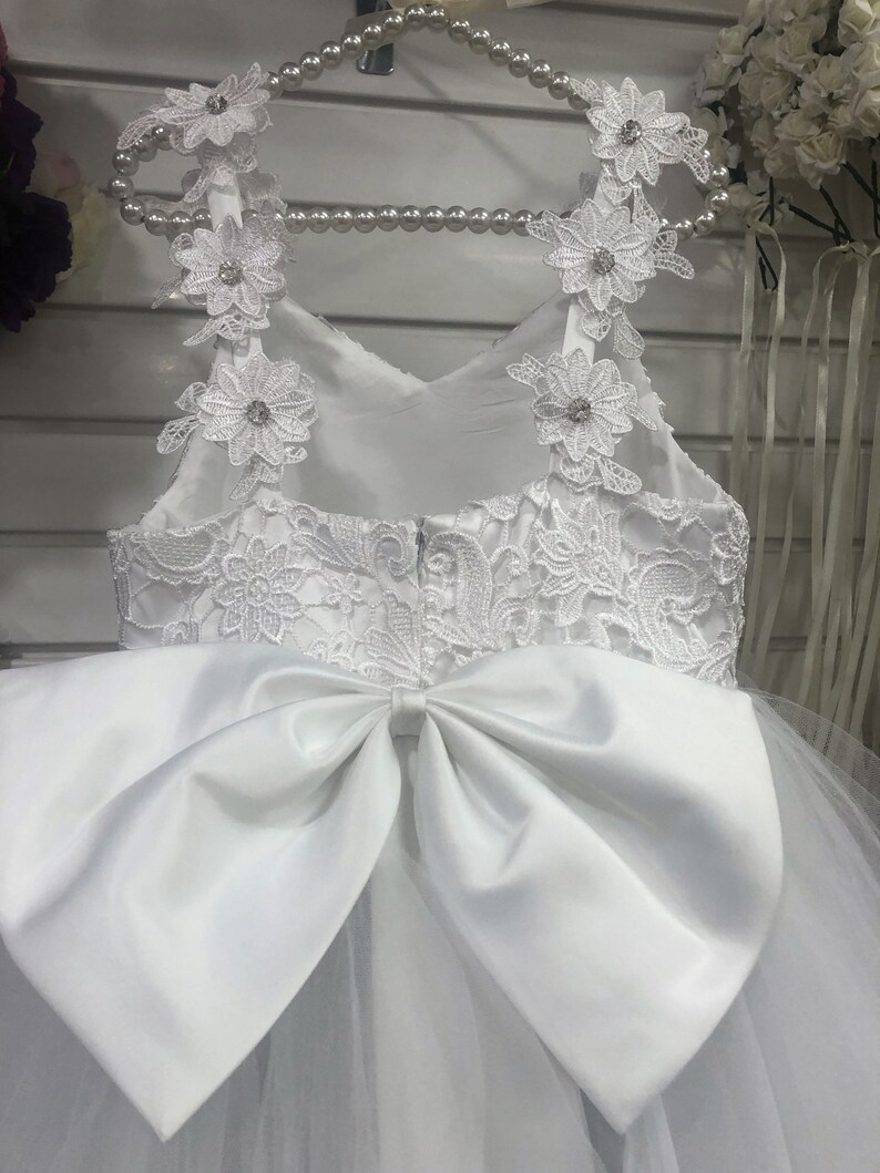 Full Length Classic Romantic Tutu Flower Girl Dress Princess | Etsy