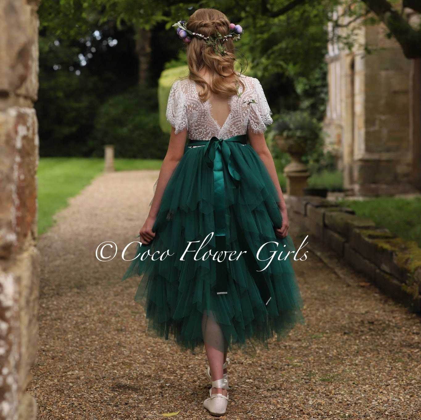 Beautiful Long Ruffles Flutter Sleeve Bohemian Rustic Wedding - Etsy