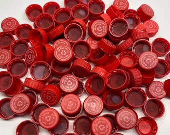 Red Plastic Lids - Etsy