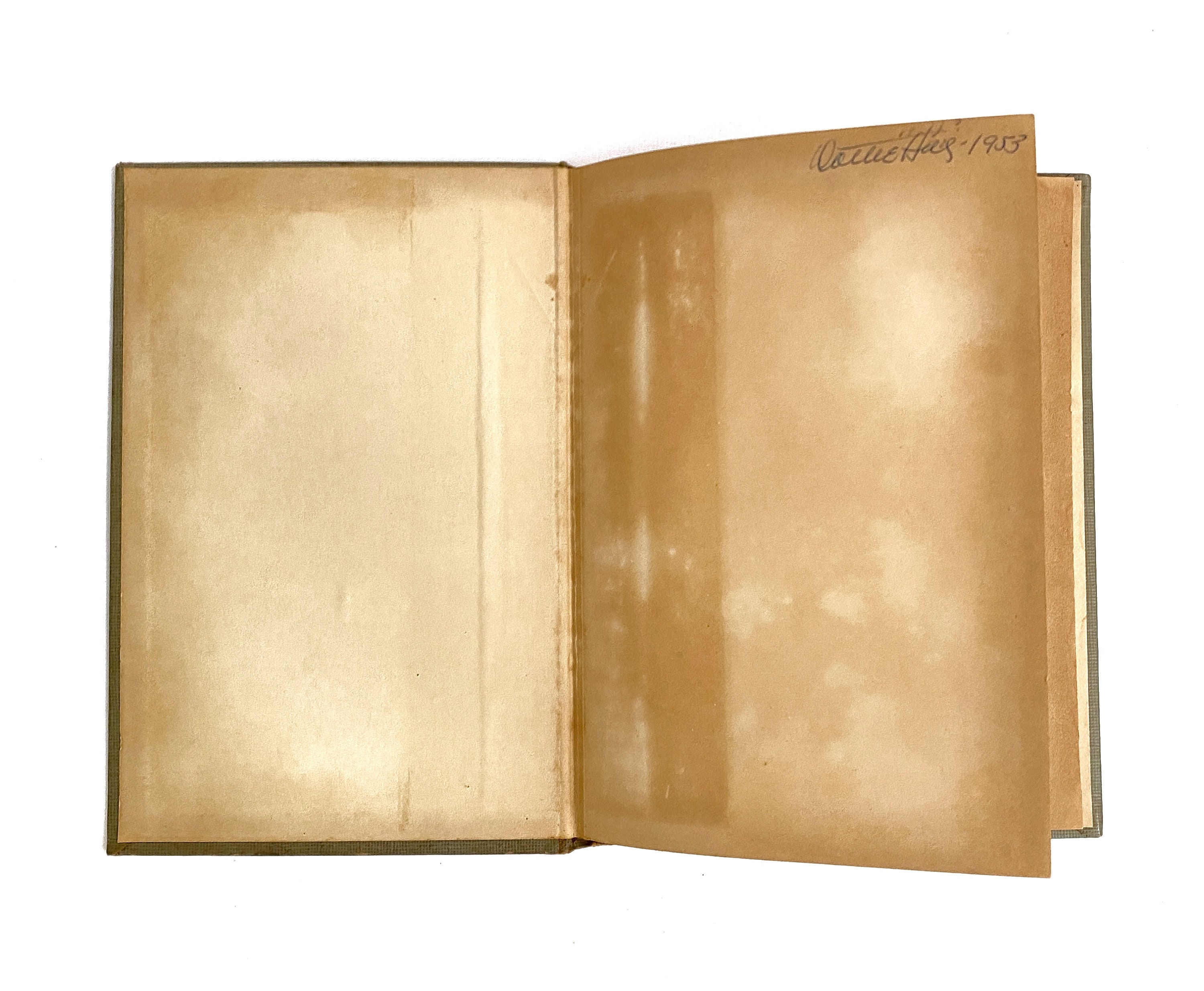 Vintage 1950s Aged Distressed Book Cover for Junk Journal Crafts Mid ...
