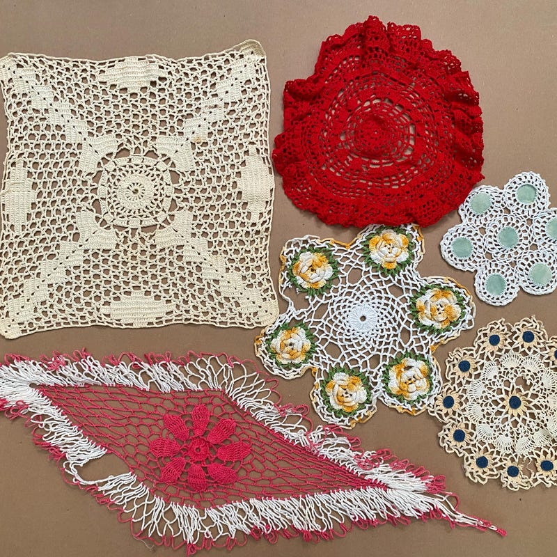 Repurposed Doily - Etsy