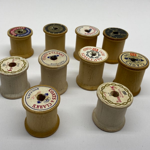 Old Thread Spools - Etsy