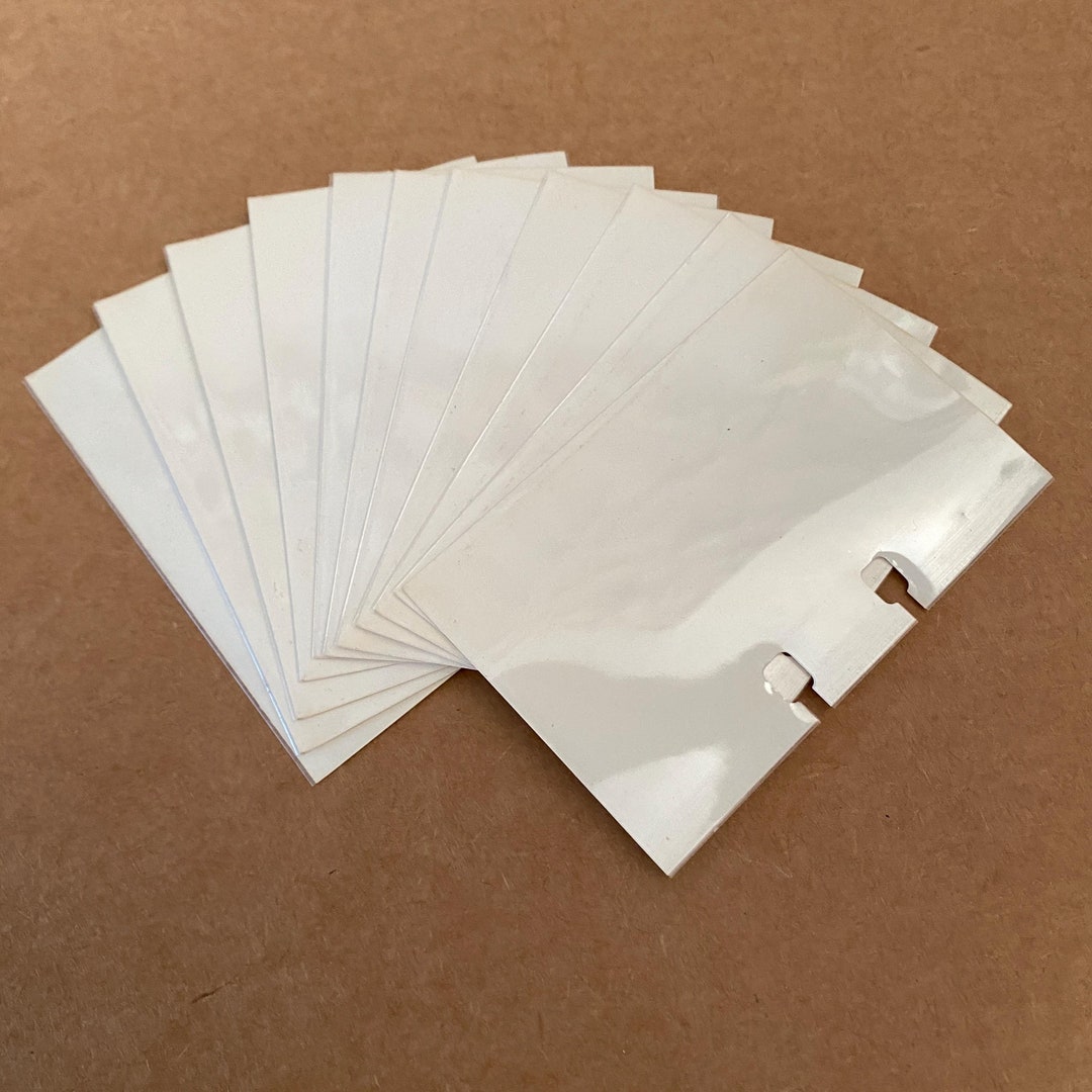 Vintage Plastic Covered Rolodex Cards for Junk Journals Mixed Media ...
