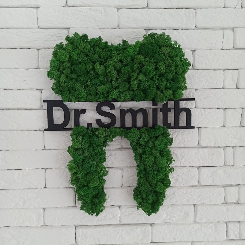 Moss Sign - Etsy