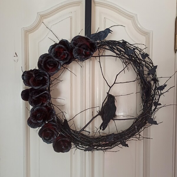 Gothic Wreath - Etsy