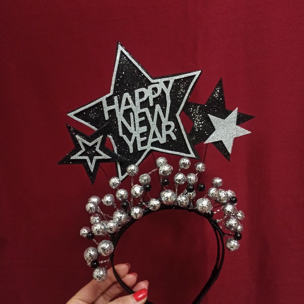 New Year Headband - Etsy