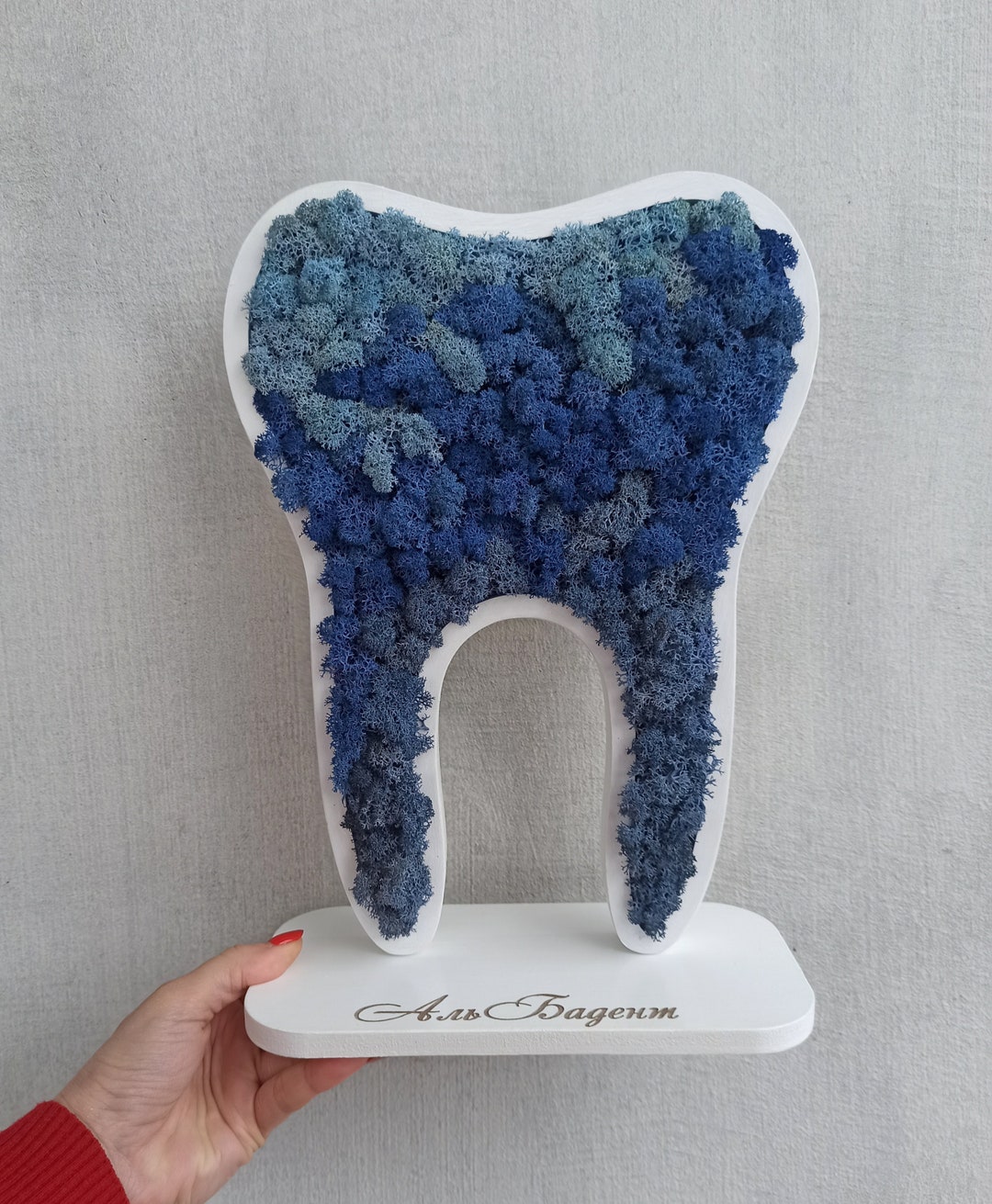 Dentist Sign Dental Office Sign Dentist Gift Moss Tooth - Etsy
