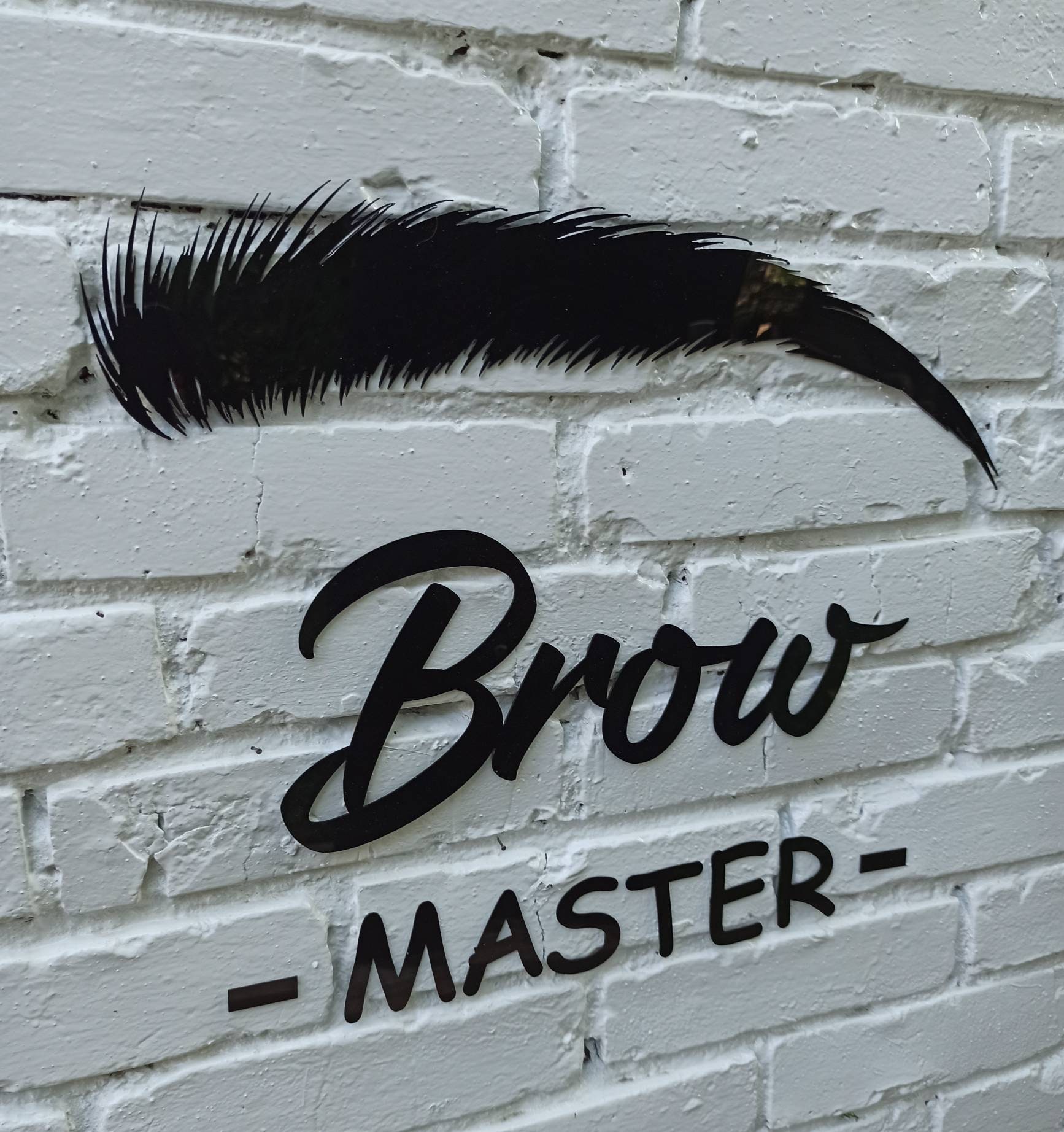 Eyebrow Wall Decor, Brows Decor, Eyebrow Art, Eyebrows Wall Art, Brow ...