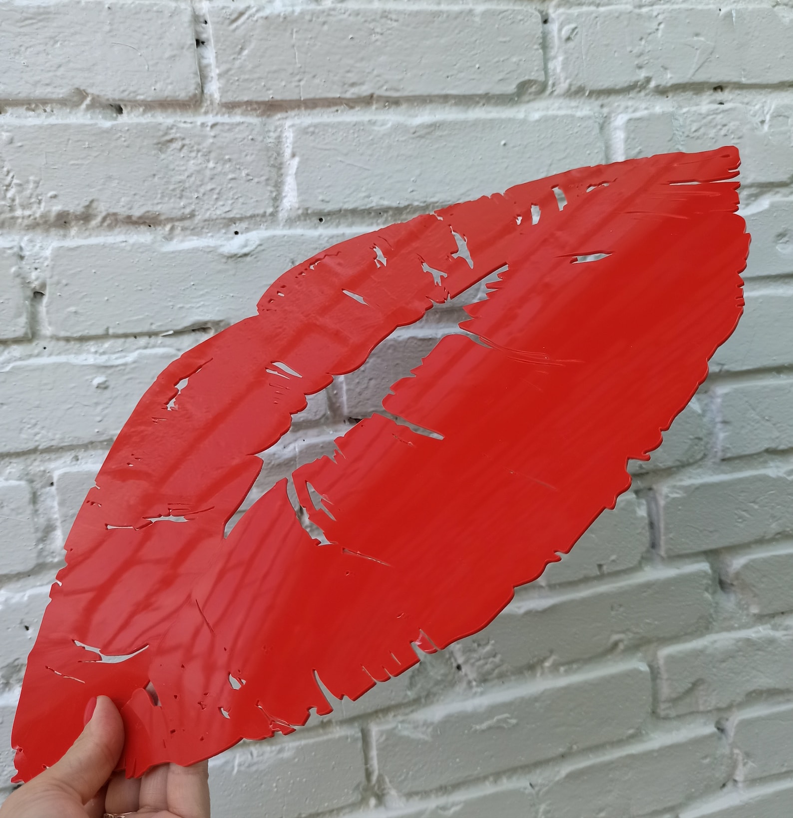 Lips Wall Art Lips Wall Hanging Wall Lips Beauty Salon - Etsy