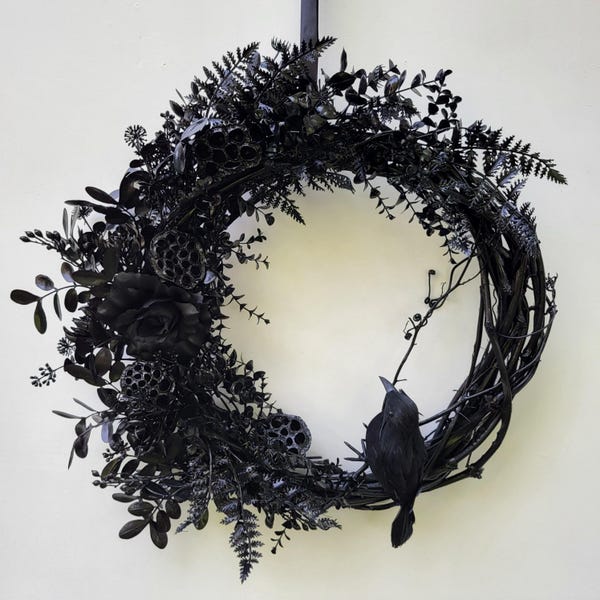 Gothic Wreath - Etsy