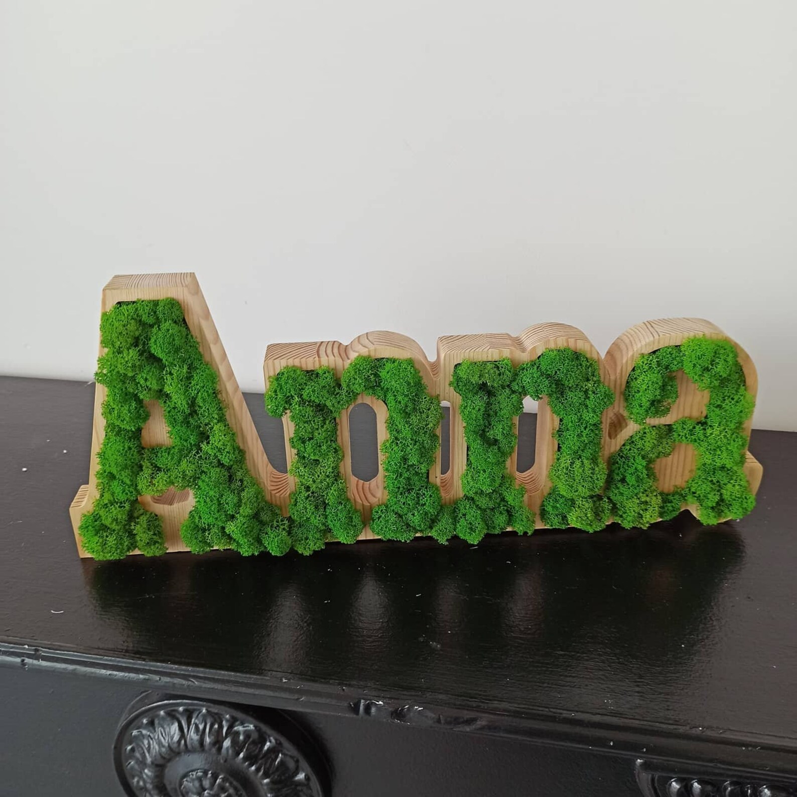 Real moss name art moss names childrens wall art Living | Etsy