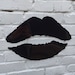 Lips Wall Art, Lips Wall Hanging, Wall Lips, Beauty Salon Decor, Red ...