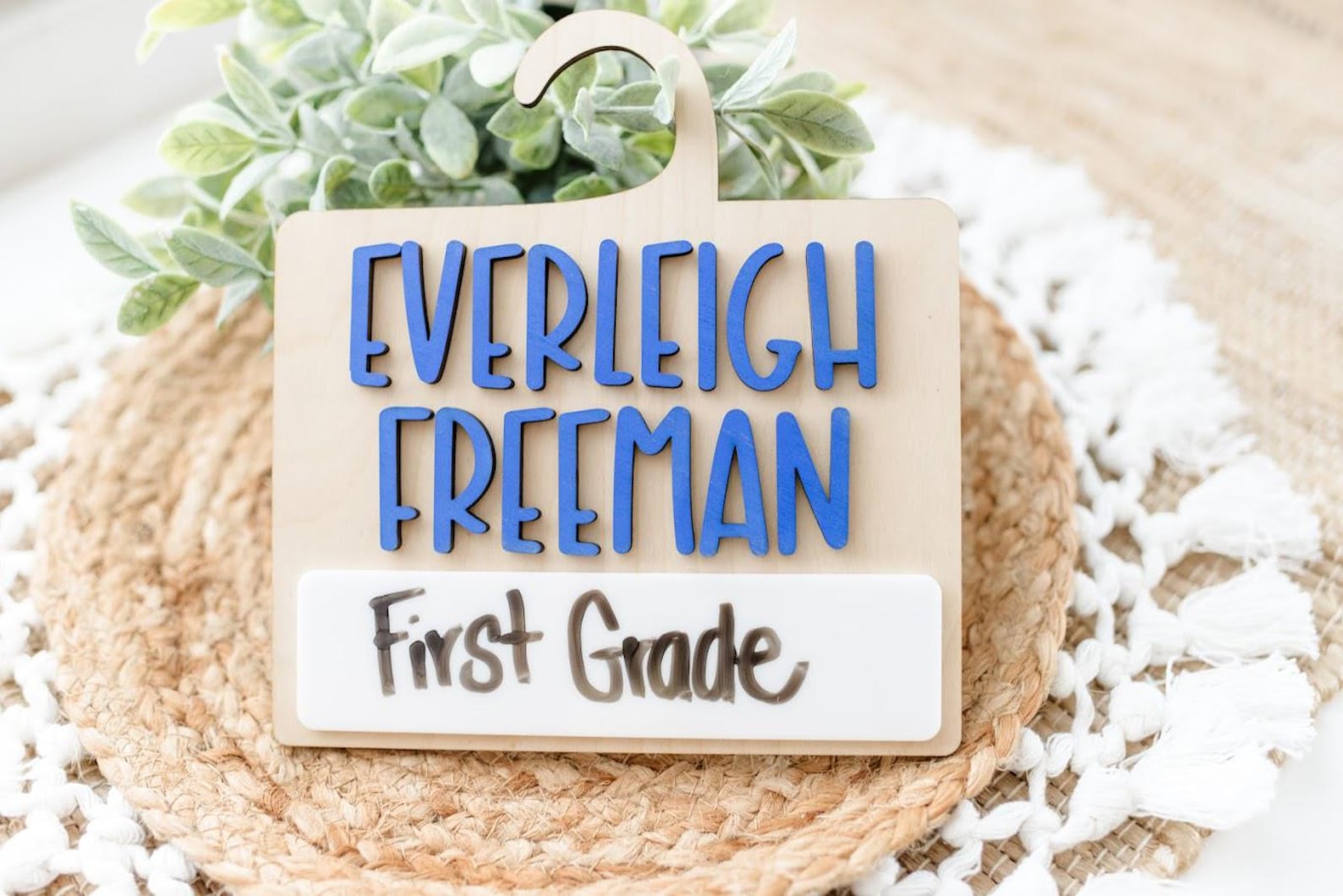 Back to School Name Tag | Personalized Car Rider Sign | Gift for ...