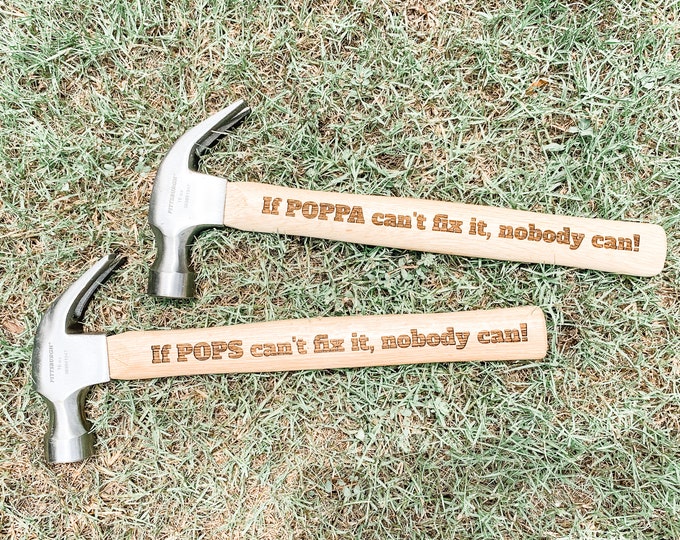 Personalized Engraved Hammer - Unique Gift for Men - Father’s Day ...