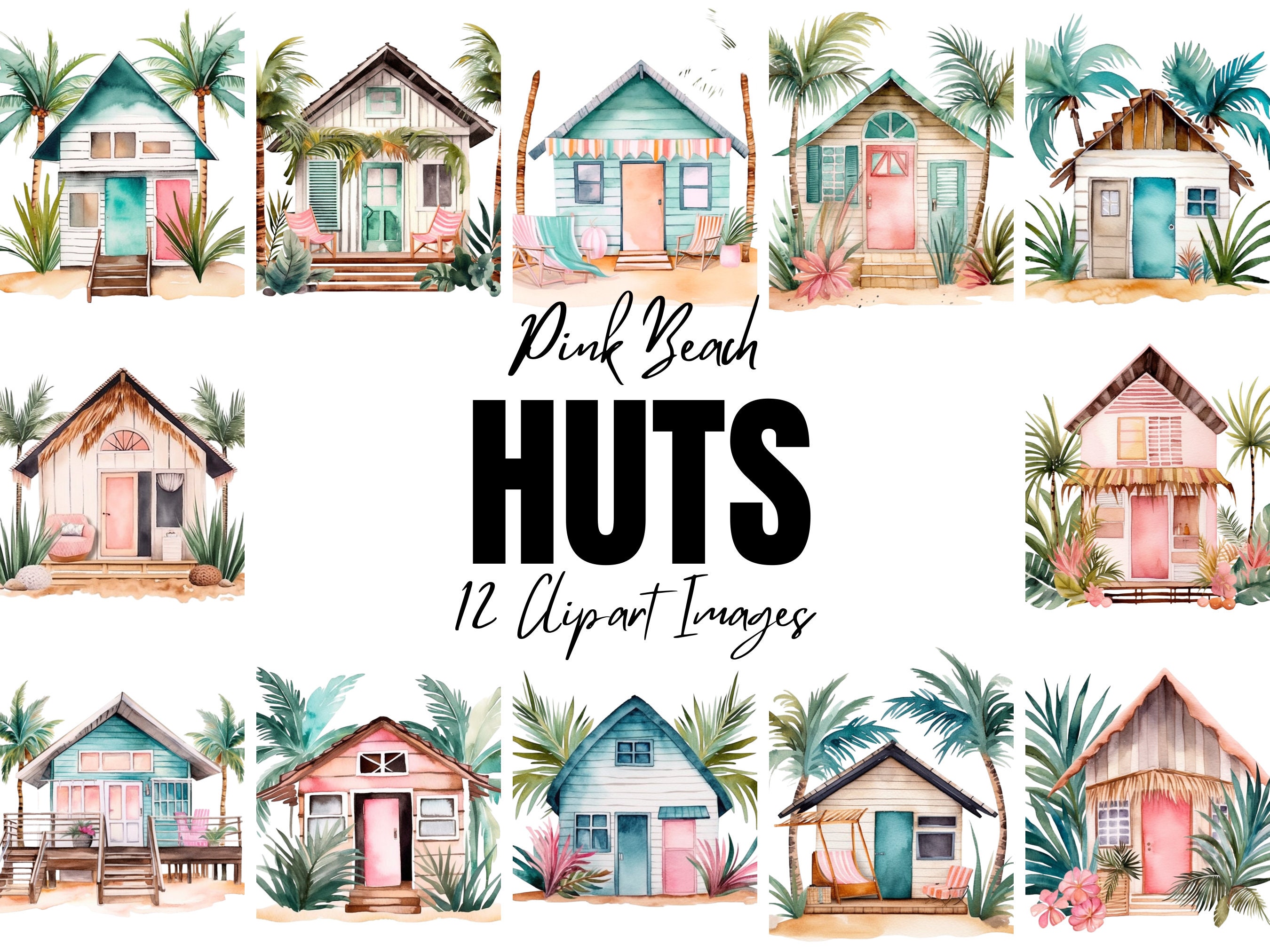 Beach Shack Clipart
