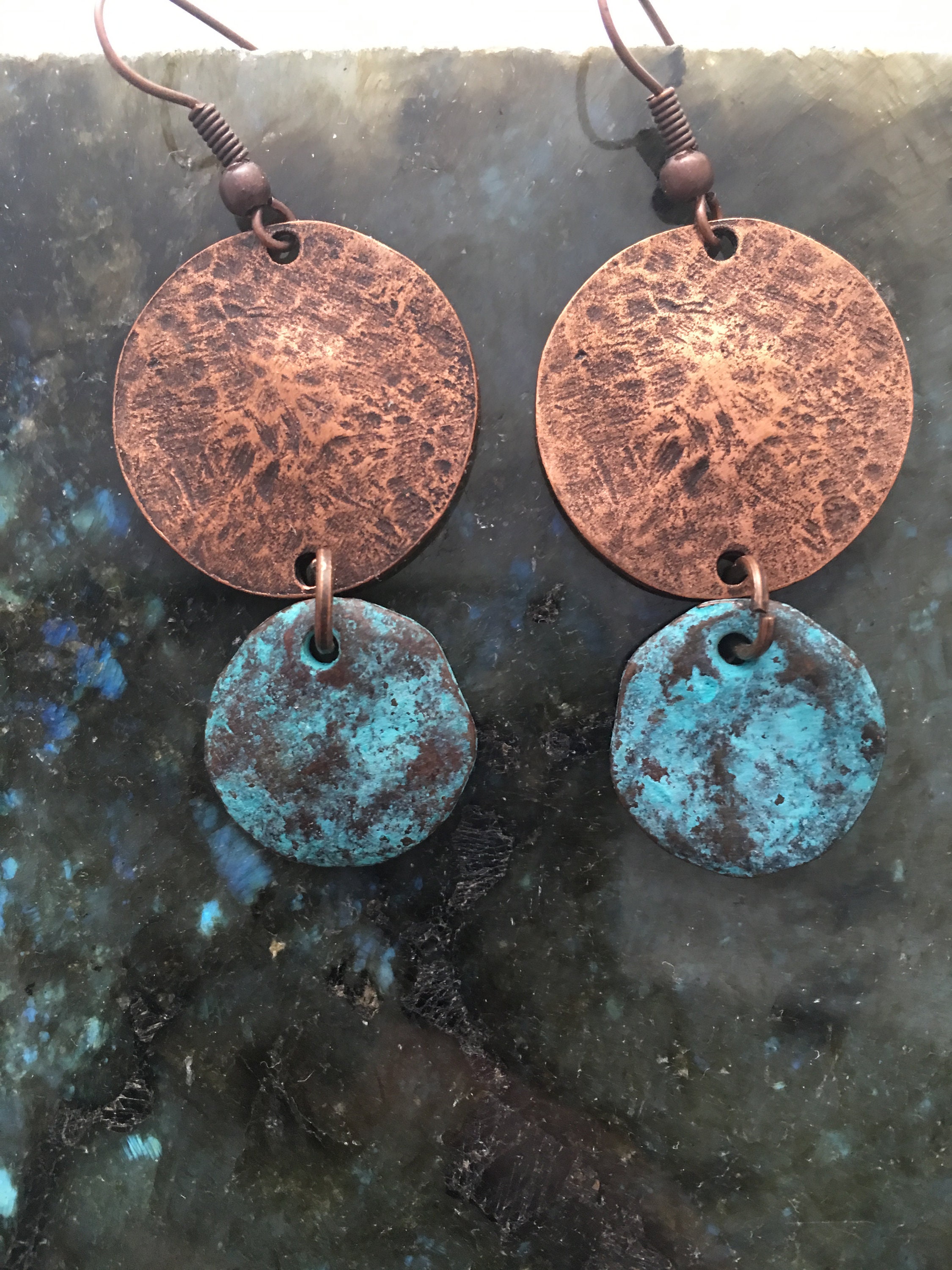 Antique Copper Discs - Etsy