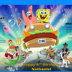Spongebob Chip Bag Label Digital - Etsy
