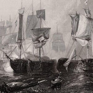 1800s Edward William COOKE Engraving "venice - the Arrival" FRAMED ...