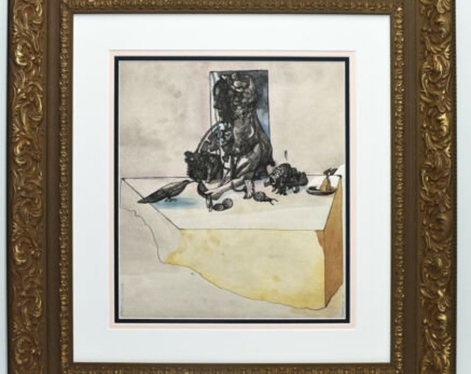 JORGE CASTILLO: Original Lithograph Exhibition Poster for Joan Prats ...