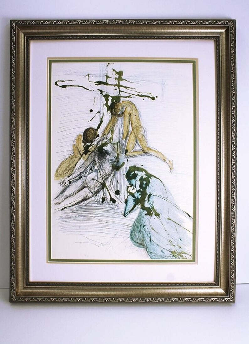 1967 Salvador DALI SIGNED Original Limited Biblia Sacra - Etsy
